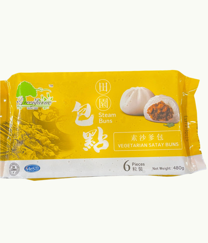 Satay Bun 素沙爹包 – Nature's Harvest Vegetarian